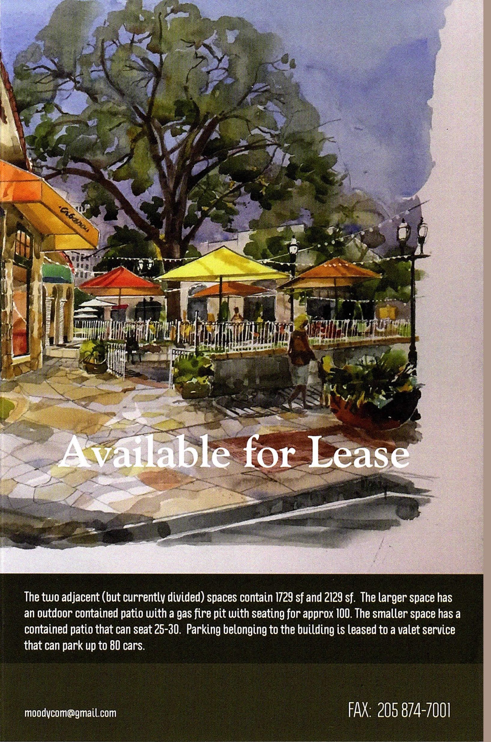 Brochure available – Five Points South, Birmingham, AL